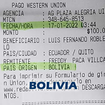 recibos bolivia – Capacitación Automotriz